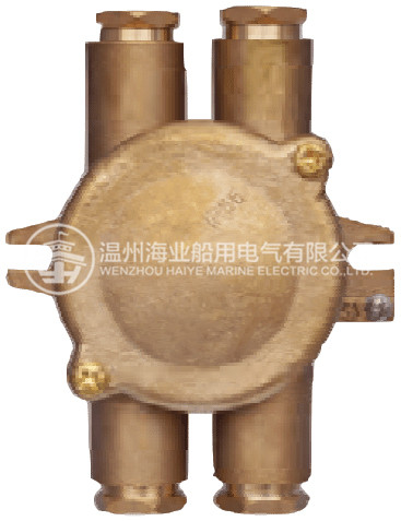 JXH402 Marine Brass Junction Box - WENZHOU HAIYE MARINE ELECTRIC CO.,LTD.