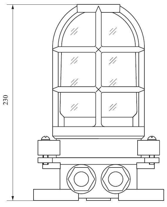 DS7-2M Work Light IMPA CODE:792057/792058