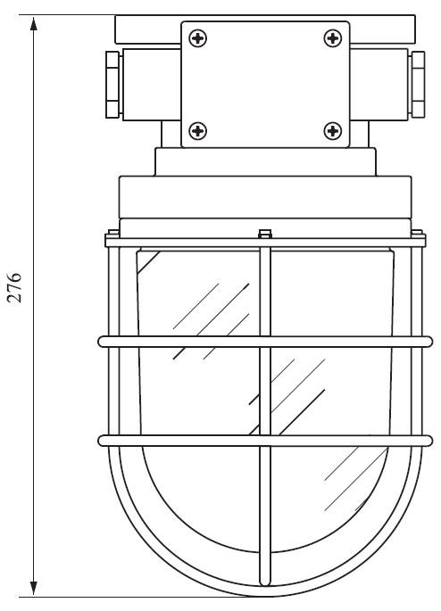 DS7-4M Work Light IMPA CODE:792062