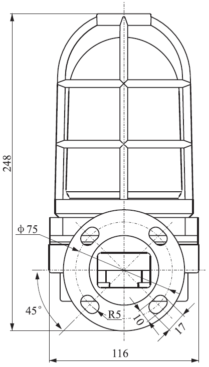 WB-2B Wall Light IMPA CODE:792068