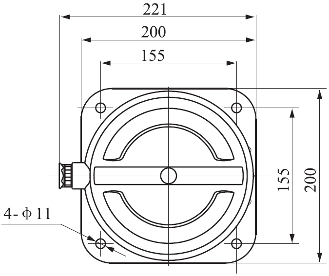 CXH3-101P Double-deck masthead light IMPA CODE:370421